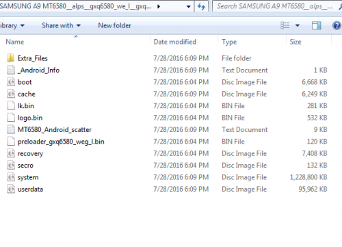 ROM Galaxy A9 SM-A9000 MT6580 Firmware Android Ver 6.0 | [Official ...
